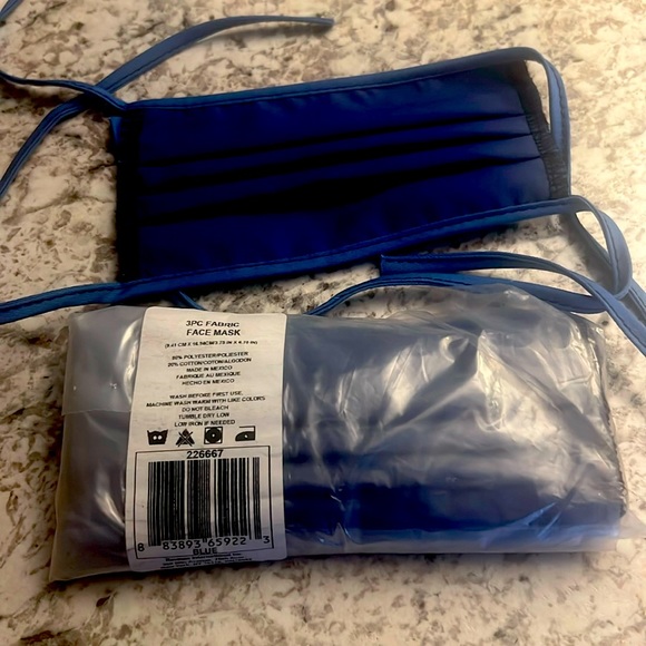 Other | Fabric Face Masks 3 Per Package | Poshmark